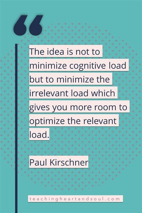 Cognitive Load Quotes