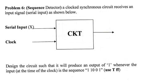 Solved Problem Sequence Detector A Clocked Synchronous Chegg