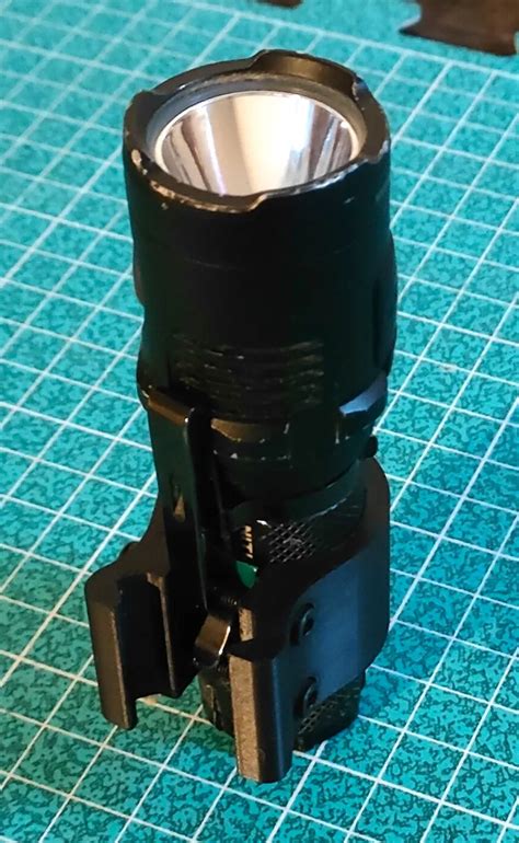 Picatinny Flashlight Holder Nightcore Mh20 By Sir Puchtuning Makerworld