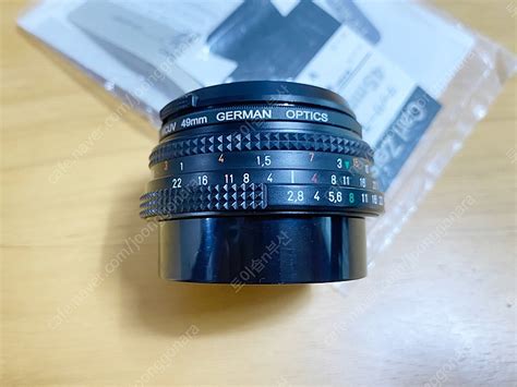 콘탁스 칼자이스 45mm 테사 F2 8 팬케이크 렌즈 카메라렌즈 중고나라