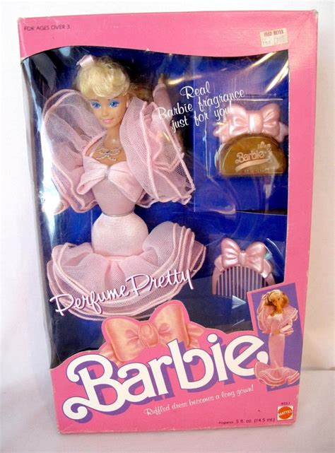 Perfume Pretty Barbie Mattel 1987 New Nib Great Condition 1733708401