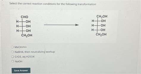 Select The Correct Fischer Projection Of D Allose Chegg Com