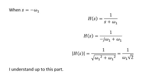 Why I Find A Real Pole Of A Transfer Function Leads To An Imaginary Frequency And A Imaginery
