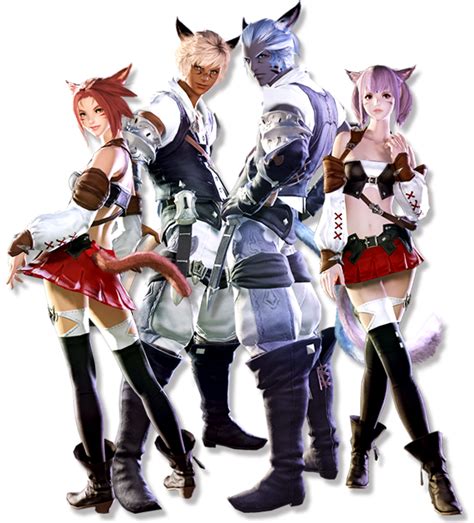 FFXIV ARR Races Accomp Me
