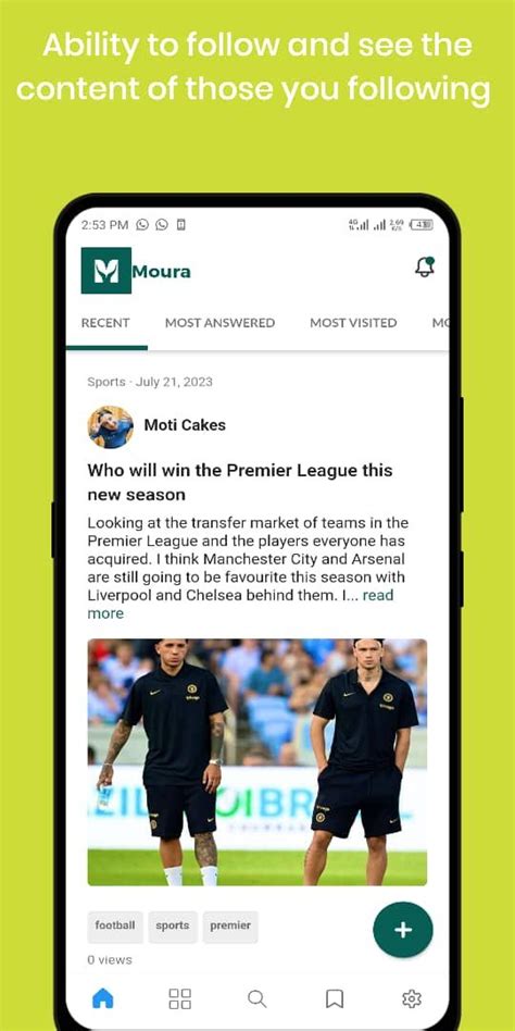 Moura Quora Clone Social Media Question And Answer Codemarket
