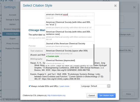 editing citation style support paperpile forum