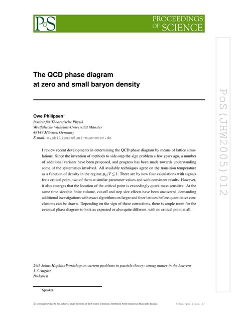 Pdf The Qcd Phase Diagram At Zero And Small Baryon Density