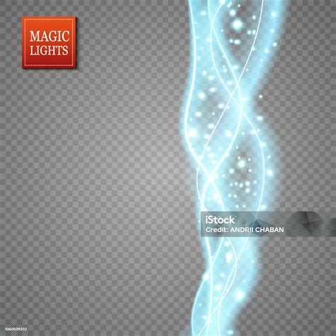 Ilustración De Juego De Magia Brillante Efecto De Rastro De Remolino De