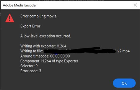 solved rush won t render project adobe community 10217370