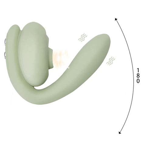 2 In 1 Clit Sucking Vibrator For Double Pleasure Iooic