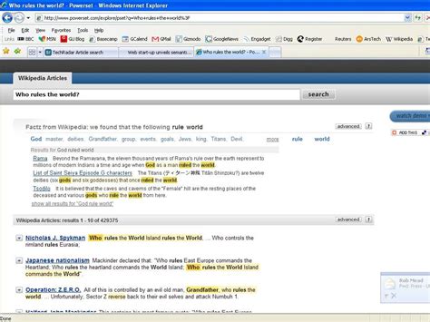 Search Wikipedia Semantically TechRadar
