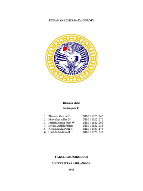 Laporan Data Dummy 2 Pdf