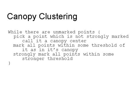 Distributed Computing Seminar Lecture 4 Clustering An Overview
