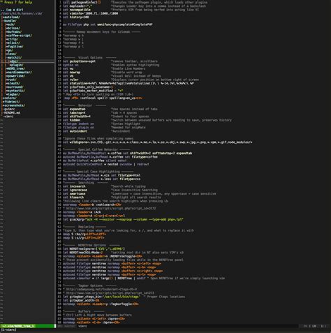 Github Kirkhansenvimconfig Current Configuration For Vim As An Ide