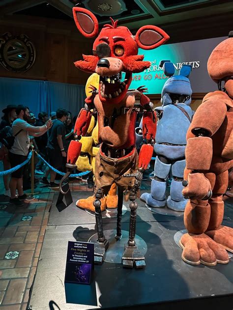 First Look At Five Nights At Freddy S Movie Animatronics In Hd Photos