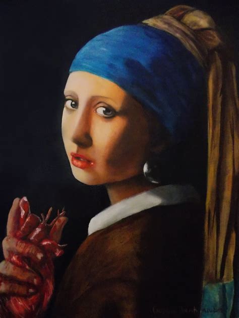 Картина девушка с жемчужиной сережкой 47 фото