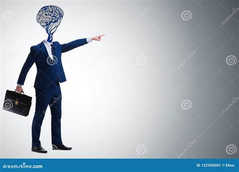 The Man In Artificial Intelligence Concept Stock Image Image Of Human Intelligence