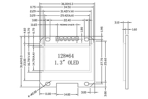 Wholesale 1 3 Inch Oled Display Modules 128x64 Spi Ssd1306