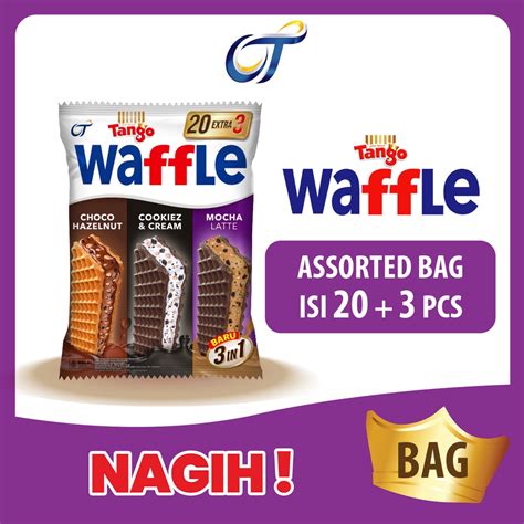 Jual Tango Waffle Assorted Bag 240gr Shopee Indonesia