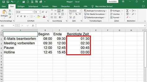 Excel Addieren Oder Subtrahieren Von Zeiten Computerwoche