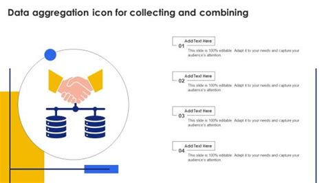 Data Aggregation Icon Powerpoint Presentation And Slides Slideteam