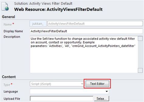 Activity View Default Filter Missing Due Dates And How To Modify The Filter Jukka Niiranen Blog