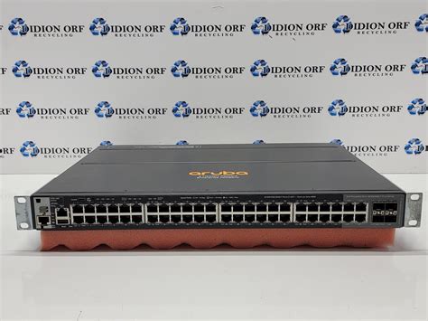 Used Used Aruba J9728a 48 Port Switch W Hp J9731a Module Grade C Sku 6305 Ubb Threads