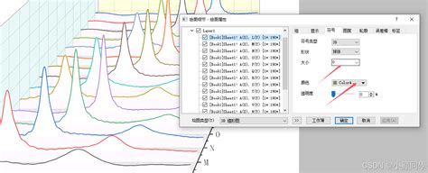 Origin画图——3d瀑布图 Csdn博客
