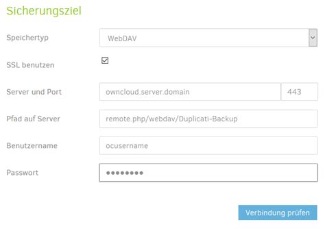 How To Use Owncloud With Webdav As Storage Target How To Duplicati
