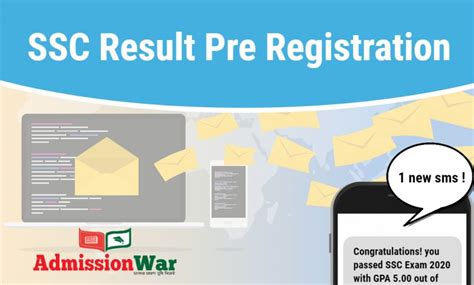 Ssc Result Pre Registration By Sms Get Result In Your Phone
