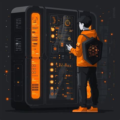 Software Tester Machine Learning Engineer A Clipart Premium AI Generated Image