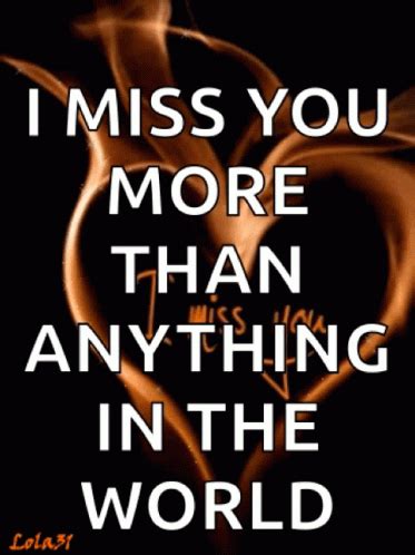 I Miss You So Much S