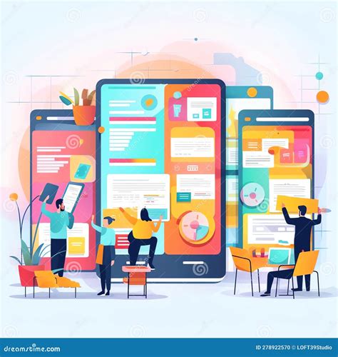 5software Project Management Stock Illustration Illustration Of Sprint Programming 278922570
