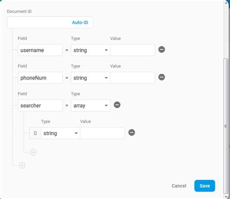 Java How To Add Entirely New Fields To Queried Firestore Autoid Document From An Android App