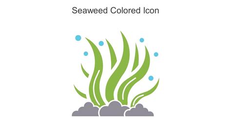 Seaweed Colored Icon In Powerpoint Pptx Png And Editable Eps Format PPT Template
