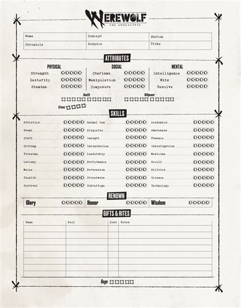 transformers roleplaying game fillable pdf character sheet