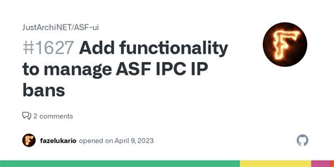 add functionality to manage asf ipc ip bans · issue 1627