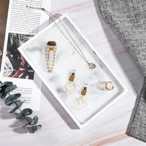 Badu Bg Тоалетка за баня Тоалетка от смола Пръстен за бижута Резервоар за съдове Съхранение