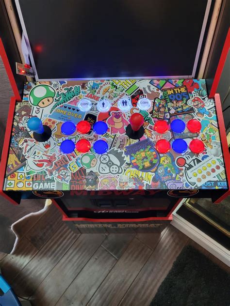 button and joystick updgrades r arcade1up