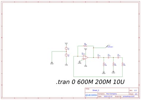 RC Phase Shift EasyEDA Open Source Hardware Lab