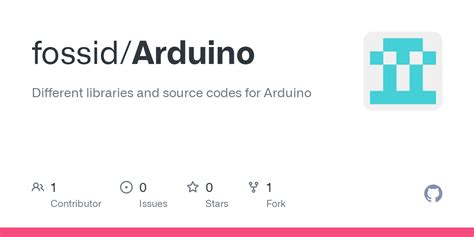 Github Fossid Arduino Different Libraries And Source Codes For Arduino