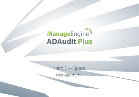 Pdf Hard Disk Space Management Manageengine Dokumentips