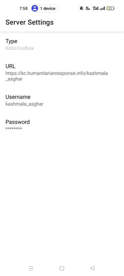 The Form Is Successfully Deployed On Kobotoolbox But Not Reflected