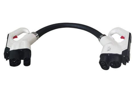 1000V 150A DC CCS Combo 2 To CCS Combo 1 Adapter With 0 3m Length Cable