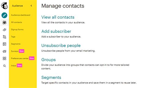 Mailchimp Segments Vs Groups How Are They Different