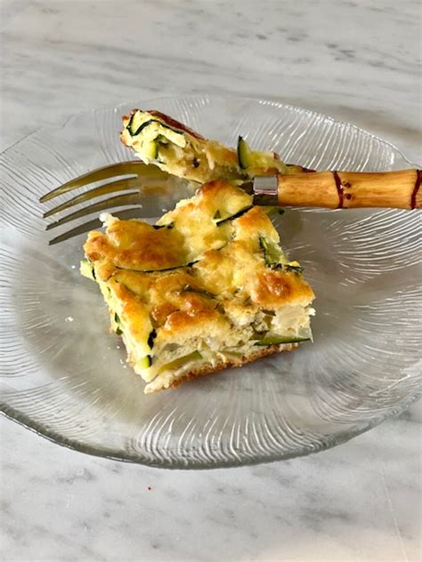 Zucchini Squares The Hive