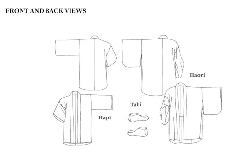 Haori Pattern Haori And Michiyuki