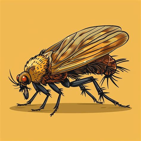 Flea Cartoon Vector Icon Premium Ai Generated Image