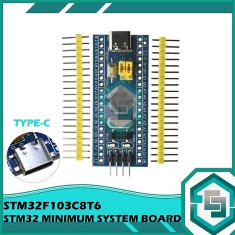 jual stm32f103c8t6 arm stm32 board minimum system module type c