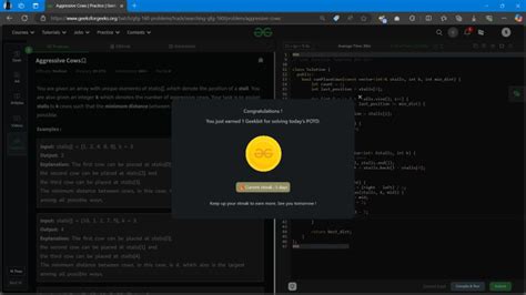 Sujal Kumar On Linkedin Gfg160 Geekstreak2024 Learning Dsa Cpp Programming Gfg